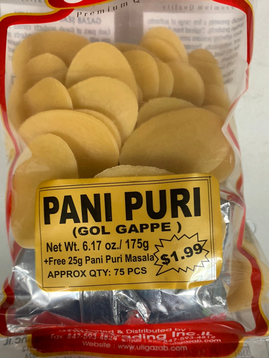 Gazab pani puri pallets 400gms – Priya’s Spice Bazaar