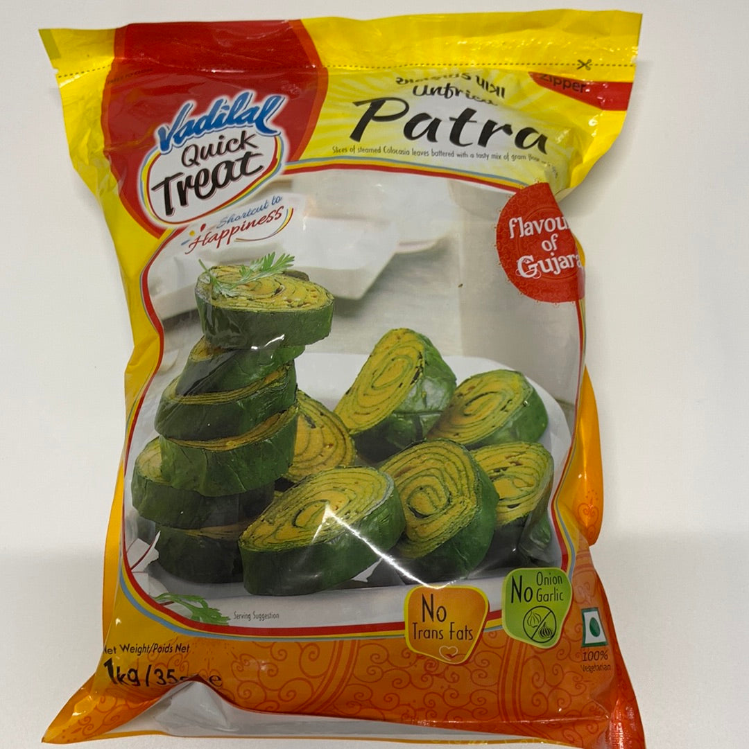 Vadilal Curried Patra Slices 908g – Priya’s Spice Bazaar