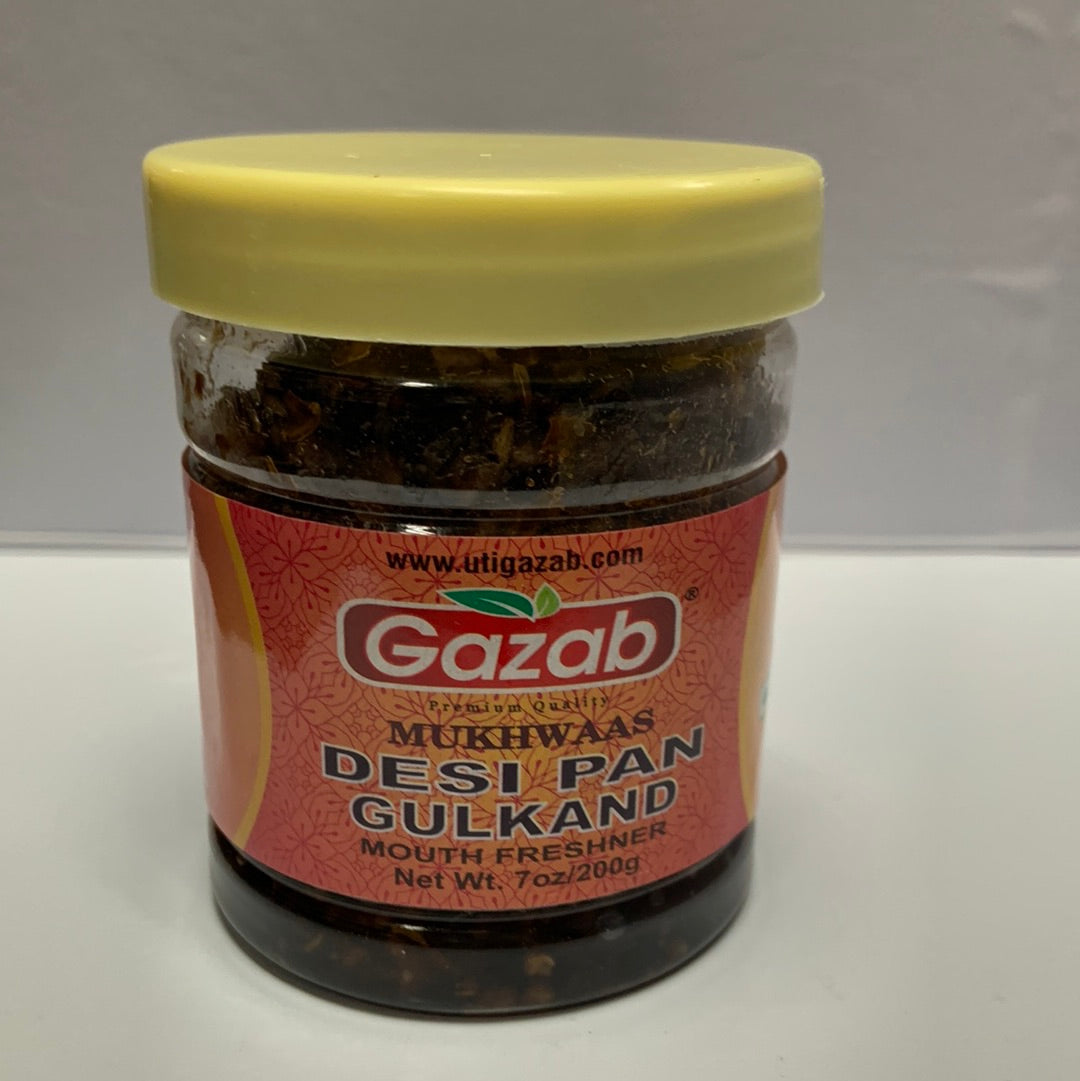 GAZAB MK. DESI PAN GULKAND 200G – Priya’s Spice Bazaar