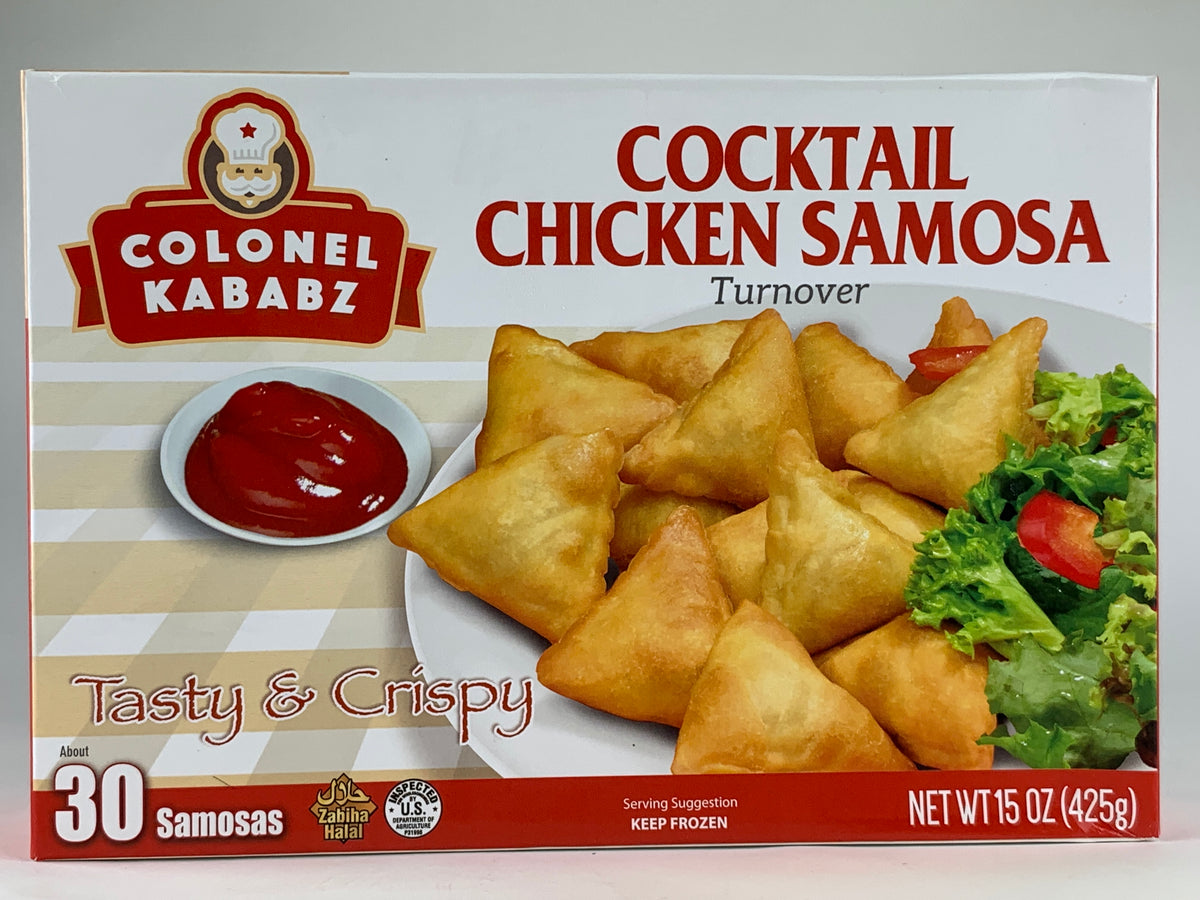 Colonel Chicken Cocktail Samosa 425Gm 25Pc – Priya’s Spice Bazaar